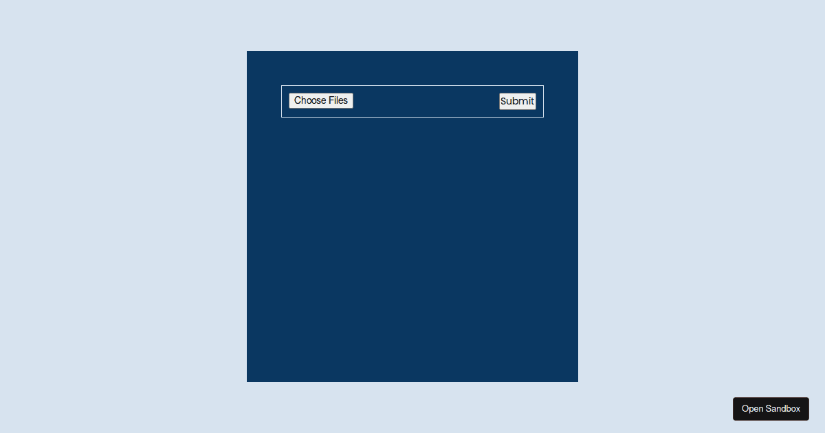 React Hook Form Uploadfile With Thumbnail Preview Codesandbox