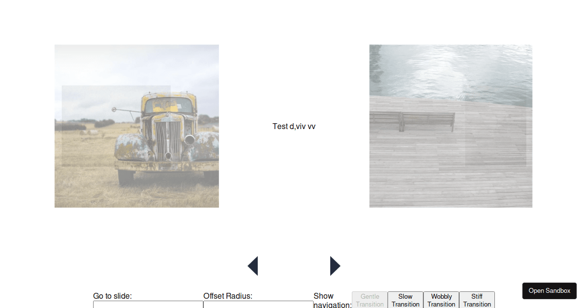 React Spring 3d Carousel Basic Example Forked Codesandbox