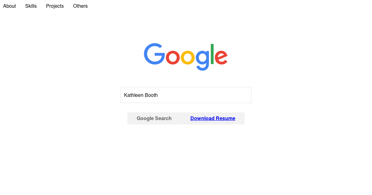 google-portfolio - Codesandbox