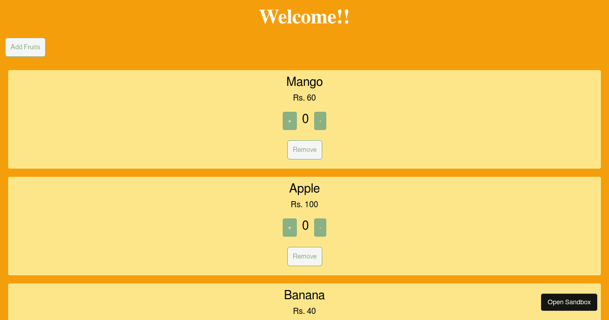fruit-basket-app - Codesandbox