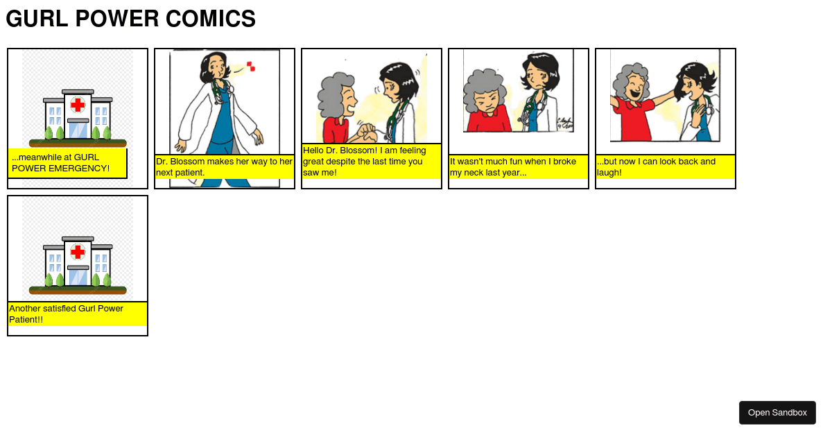 Week 1 Day 2 HW - Codesandbox