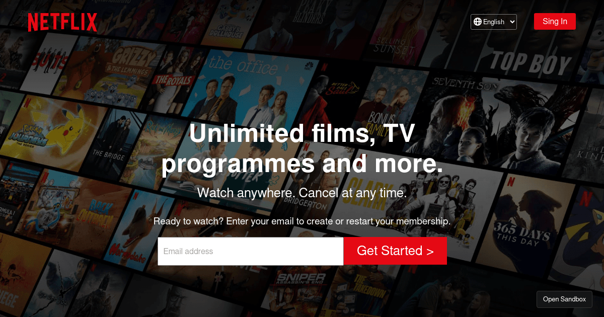 dejwid/netflix-clone - Codesandbox