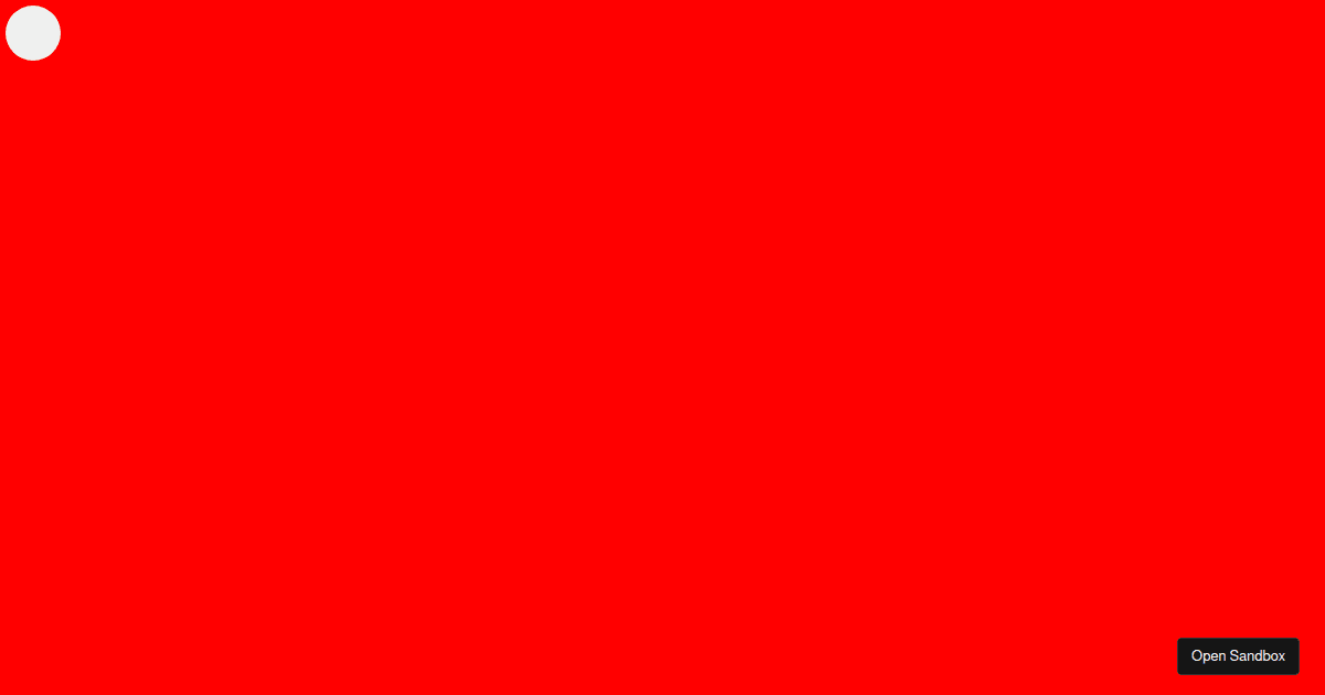 Framer Motion Slide Panel - Codesandbox