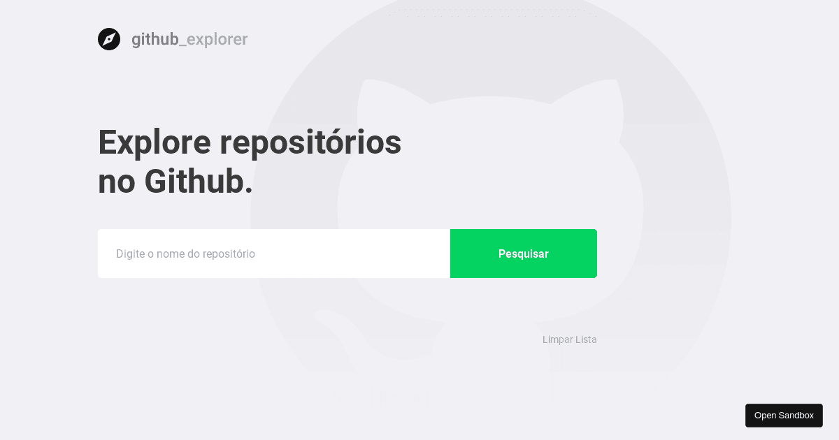 github-explorer - Codesandbox