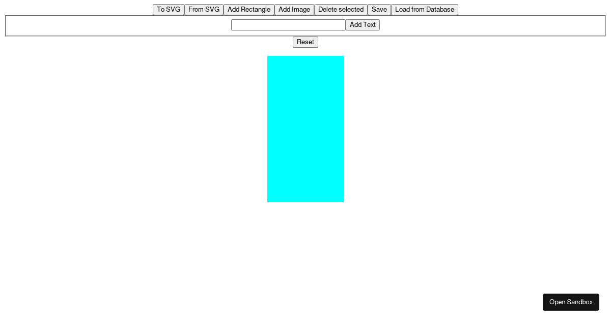 react-fabric - Codesandbox
