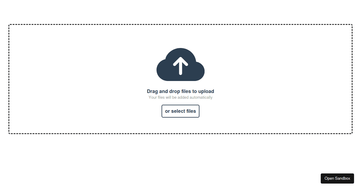 dropzone-file-upload (forked) - Codesandbox