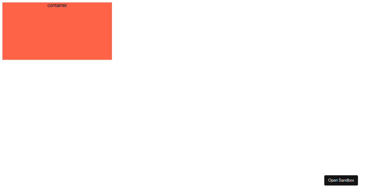 css units : vh and vw - Codesandbox