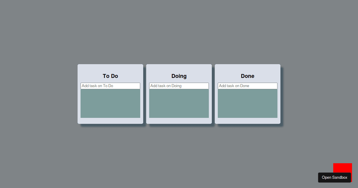 react-beautifuldnd - Codesandbox