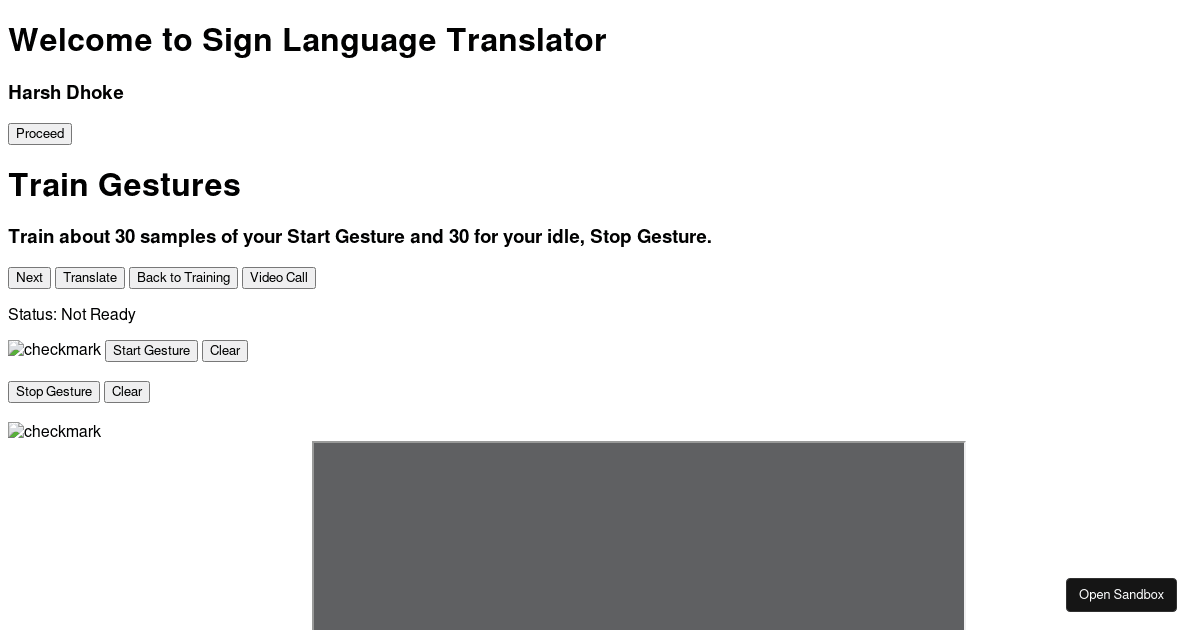 sign-language-translator - Codesandbox