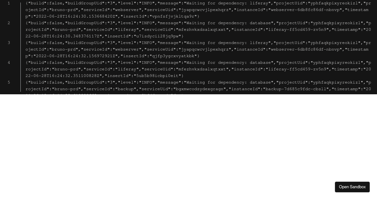 Testing Patternflyreact Log Viewer Codesandbox