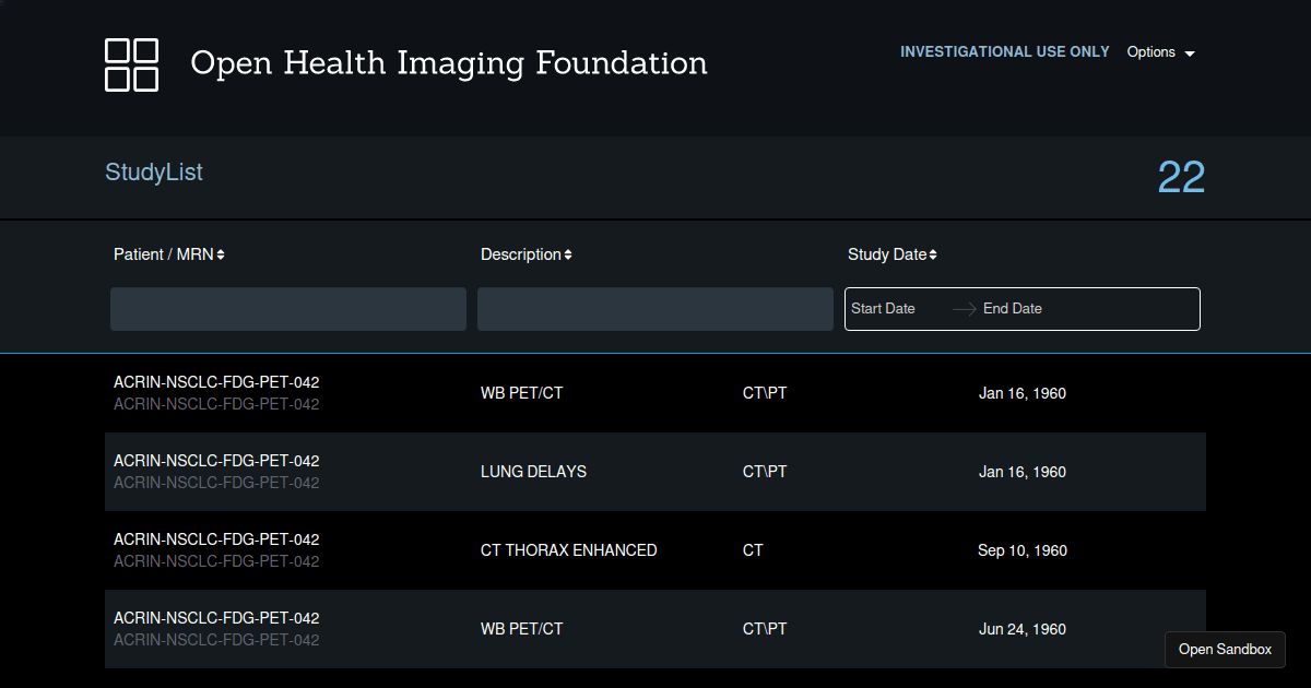ohif-trial-run - Codesandbox
