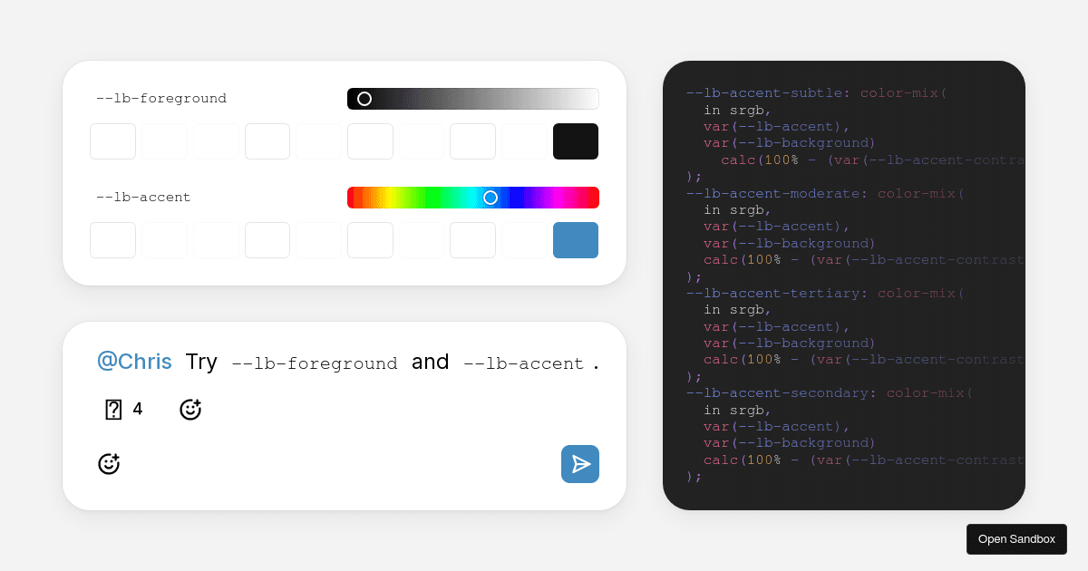 Liveblocks Comments tokens - Codesandbox