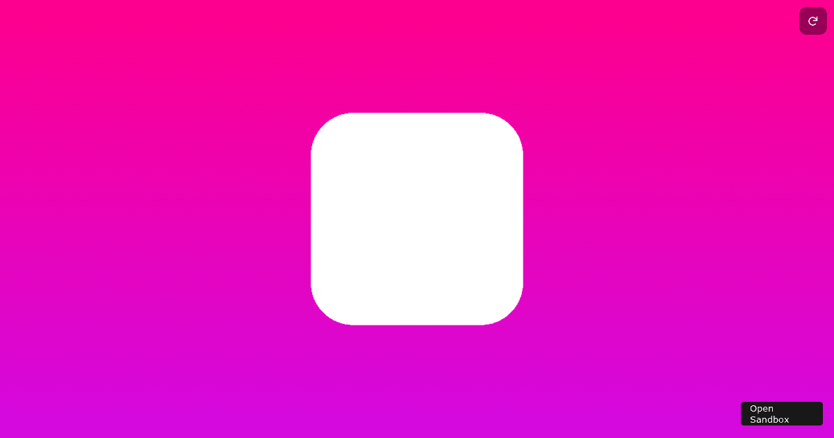 Framer Motion: Simple animation - Codesandbox