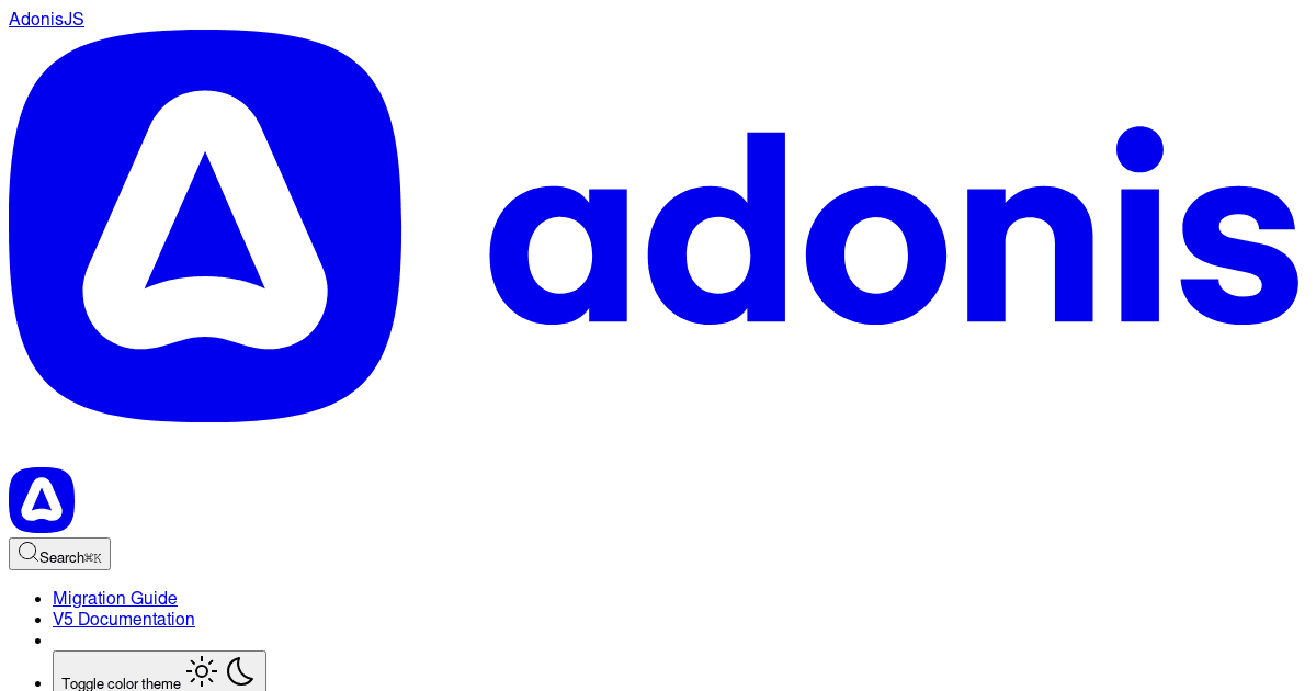 adonisjs-web-stater-kit - Codesandbox