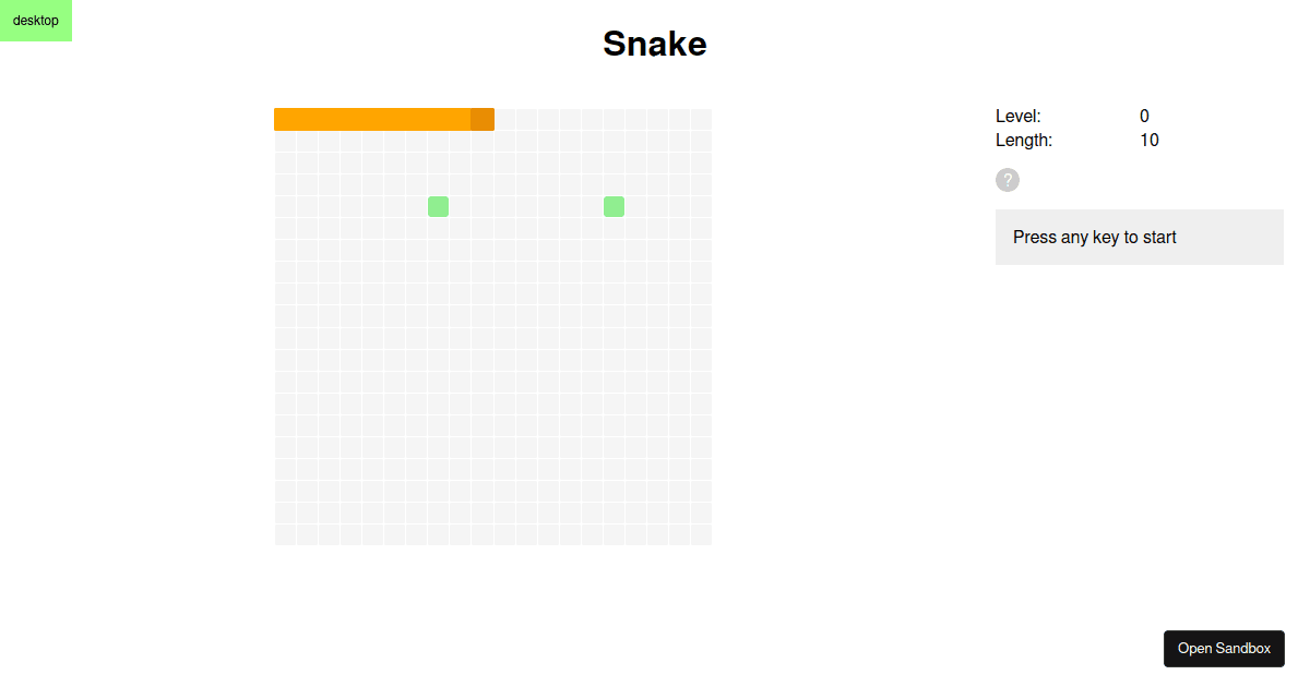 ytppa-snake - Codesandbox