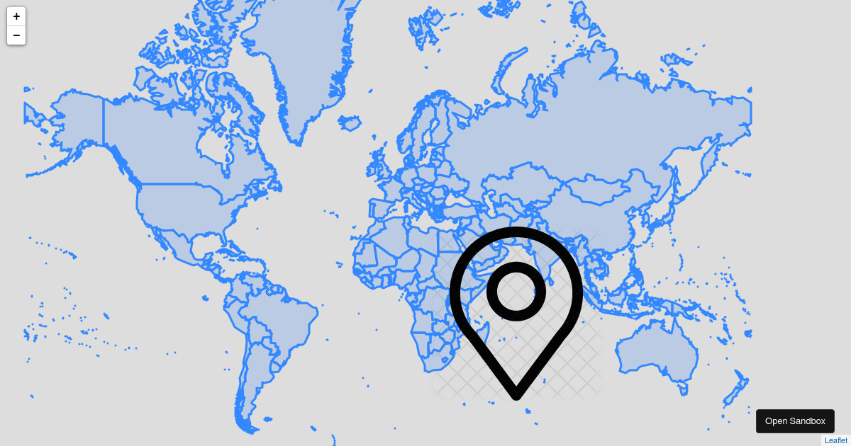 Add zipped shapefiles to a react-leaflet map (forked) - Codesandbox