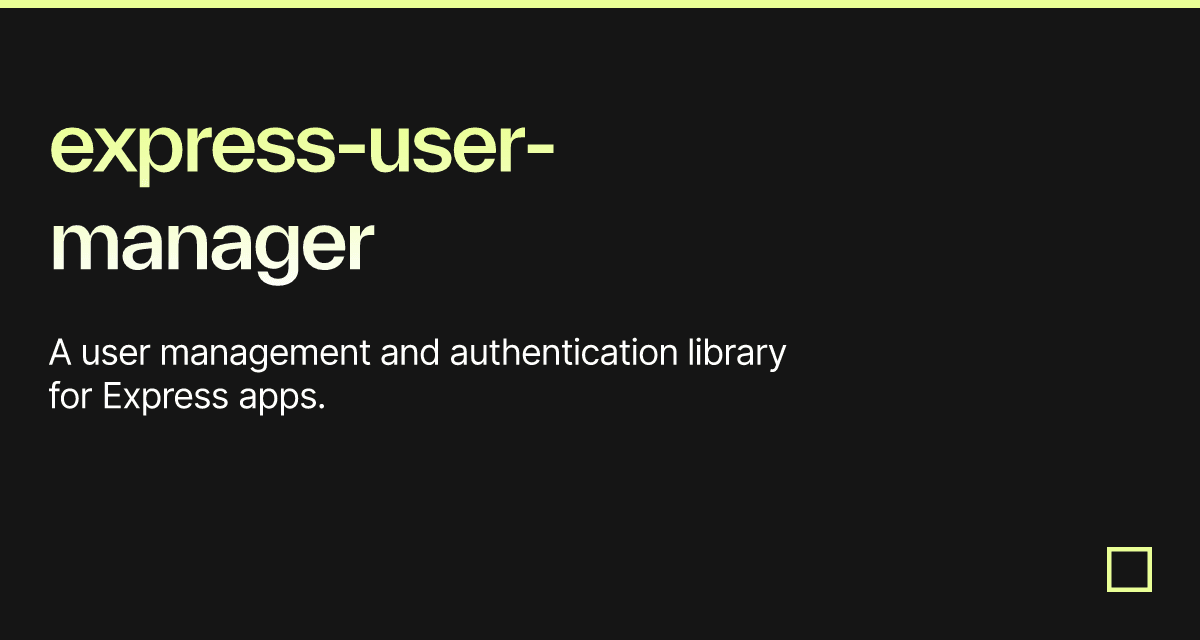 express-user-manager - Codesandbox