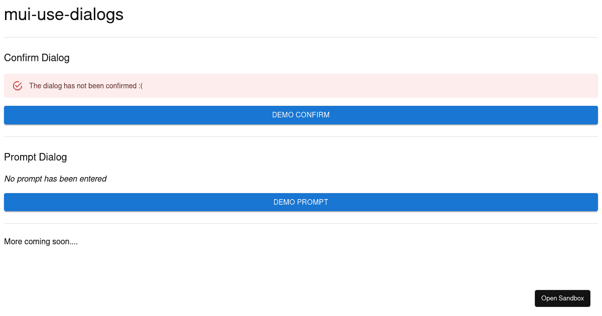 mui-use-dialogs-example - Codesandbox