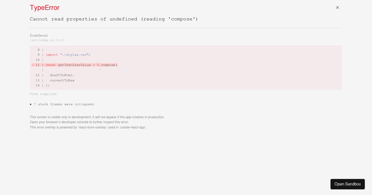 React Draft Wysiwyg Table Forked Codesandbox