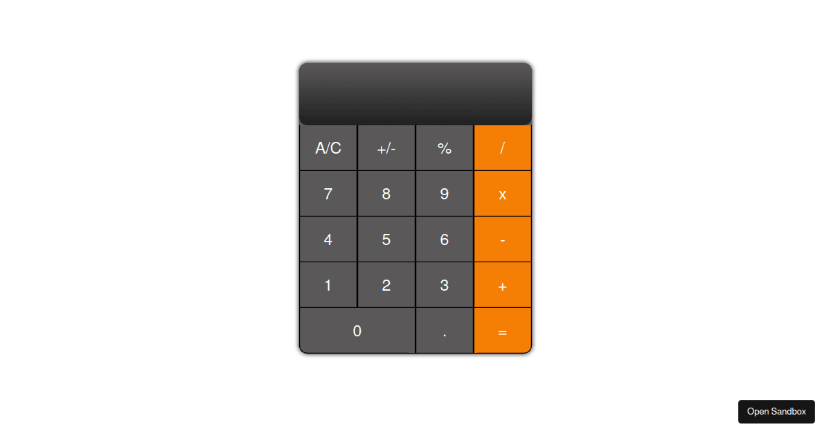calculator-project - Codesandbox