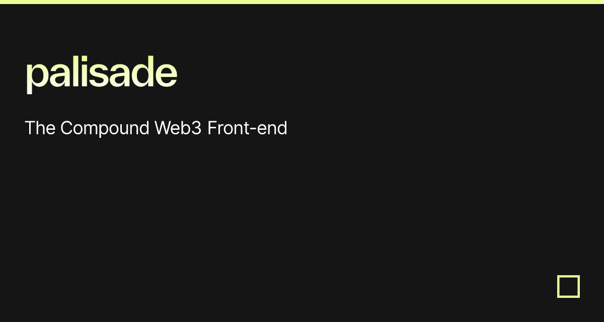 palisade - Codesandbox