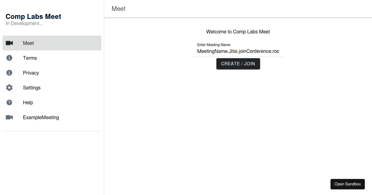 comp-labs-meet - Codesandbox