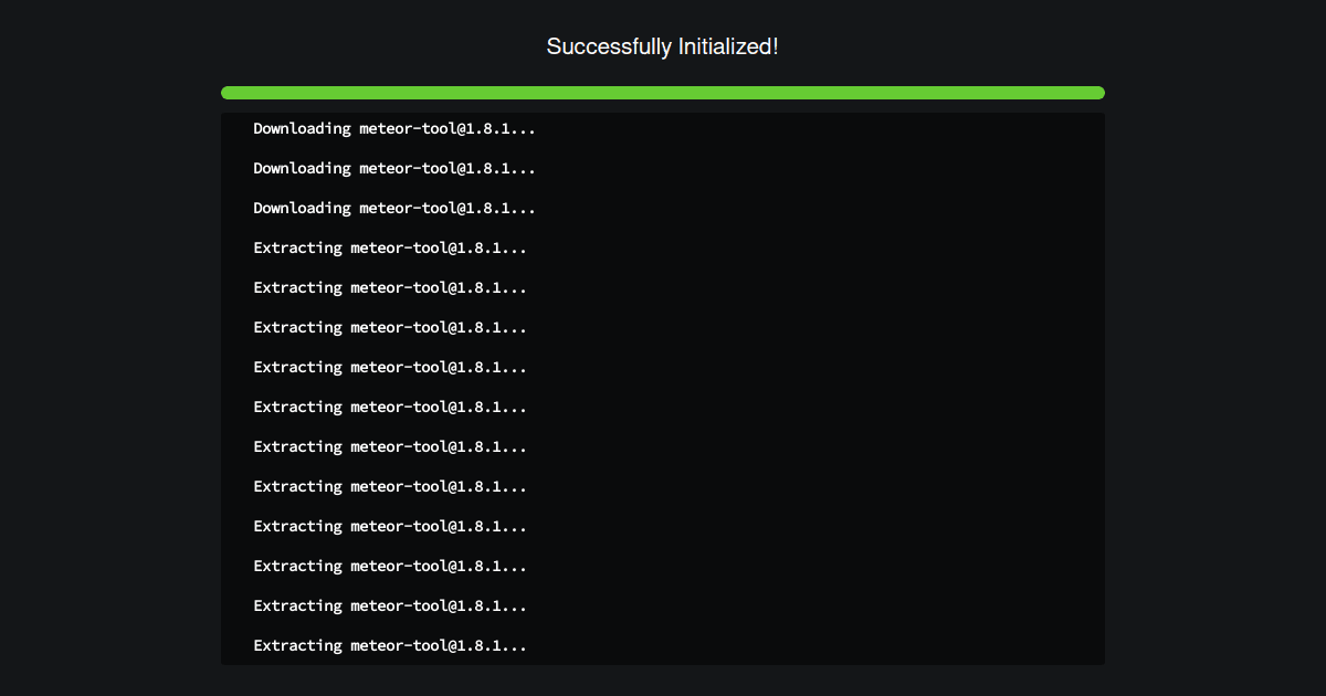 Find-and-Flush meteor - Codesandbox