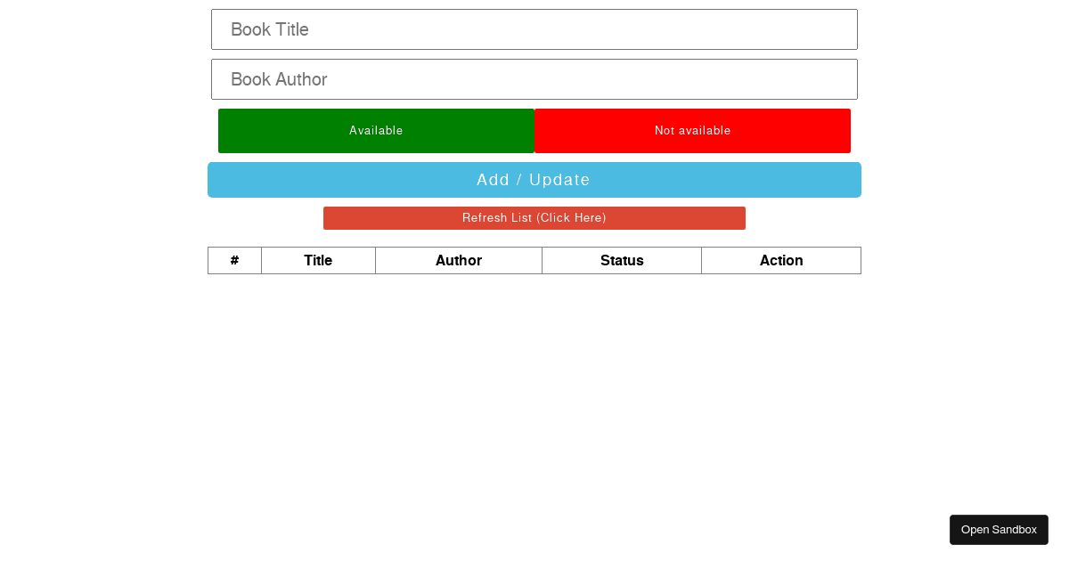Firebase Database Codesandbox 0372