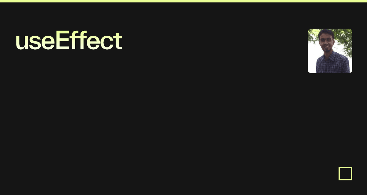 Useeffect Codesandbox 