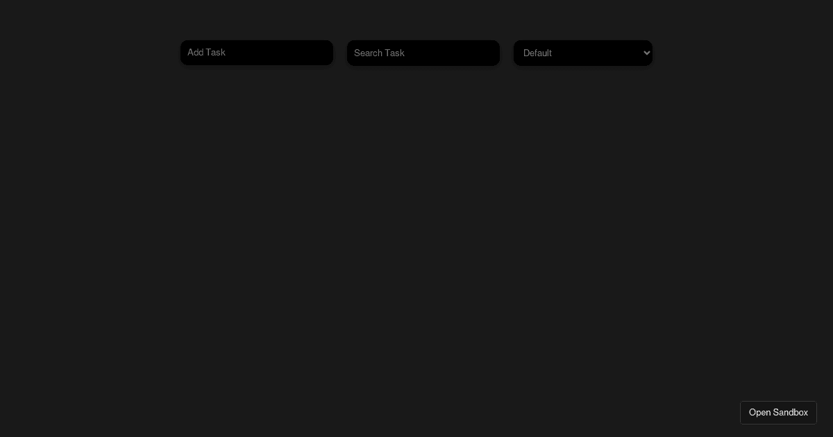 React Challenge 10 Codesandbox