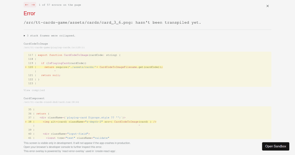 tt-cards - Codesandbox