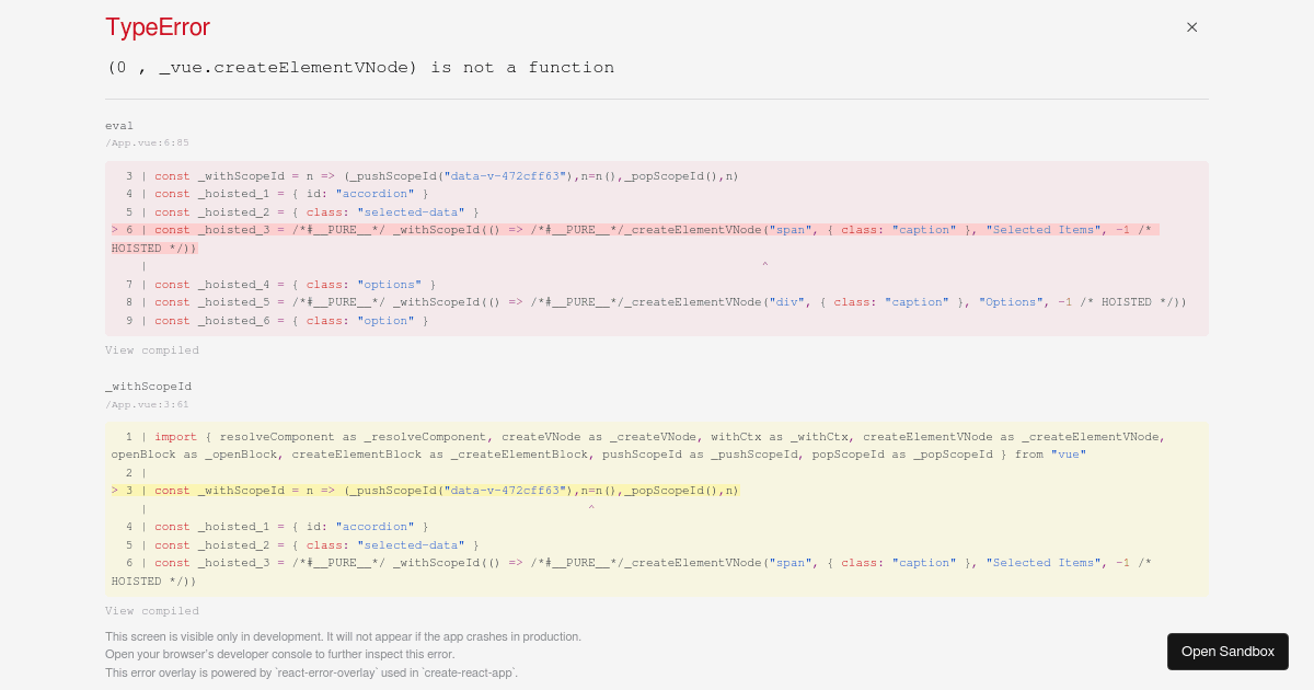 Overview - DevExtreme Accordion - Codesandbox