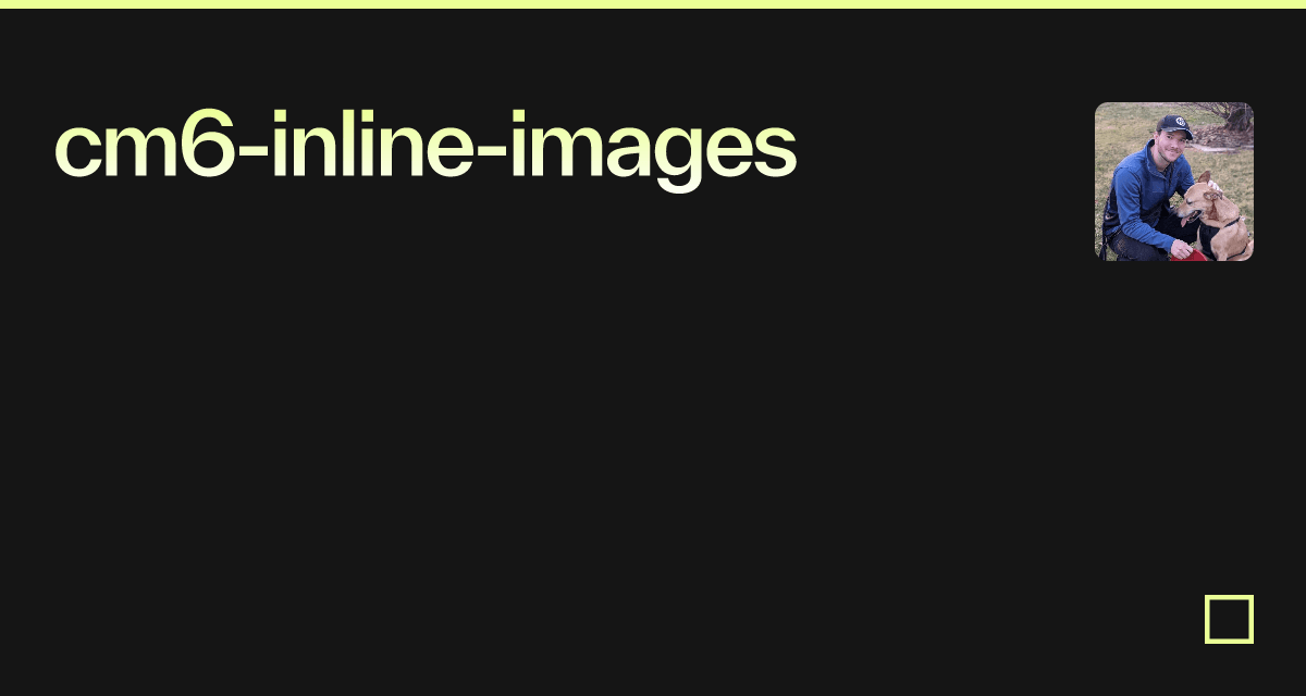cm6-inline-images - Codesandbox