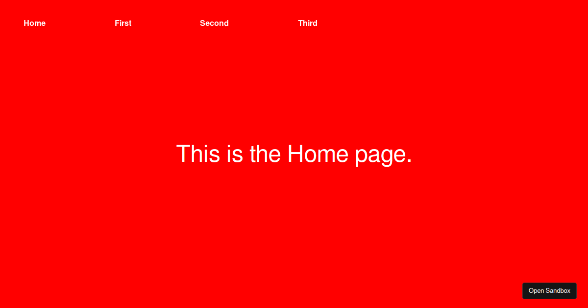 React Router Transition With Framer Motion Codesandbox
