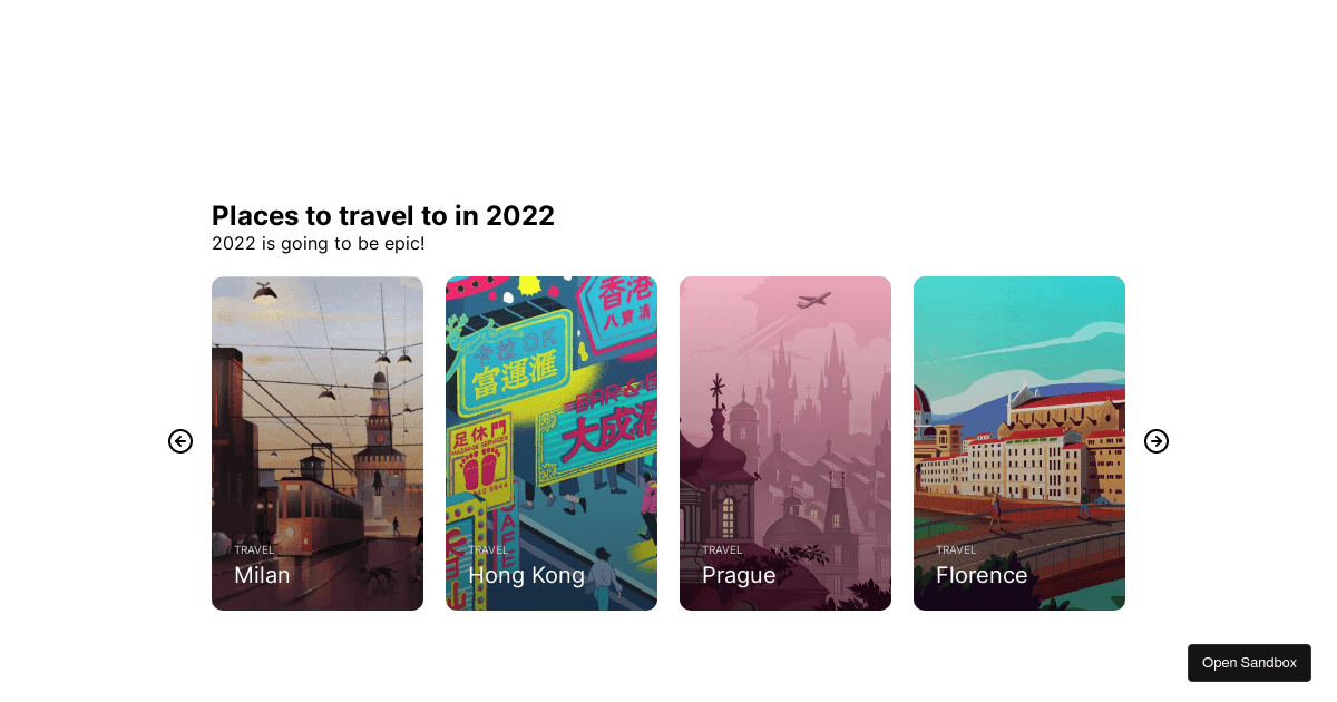Multiple Items Slider Using React Slick Forked Codesandbox