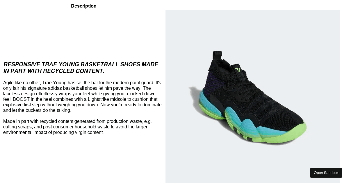 shoes_answer - Codesandbox