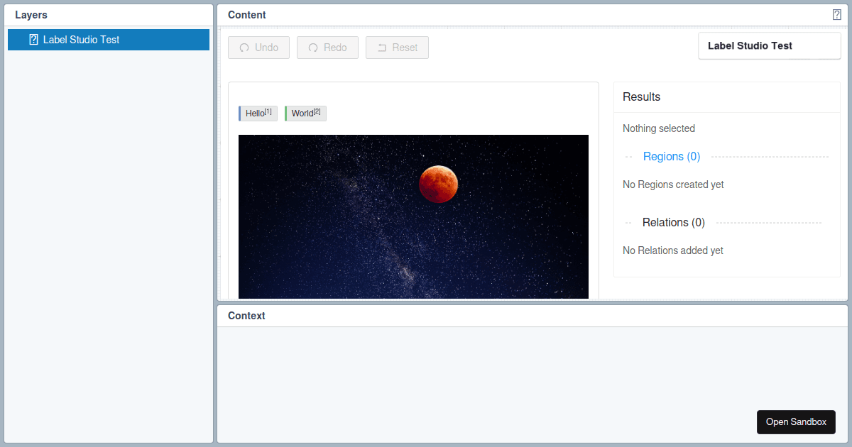 [annotation-toolkit] Label Studio Integration Test - Codesandbox