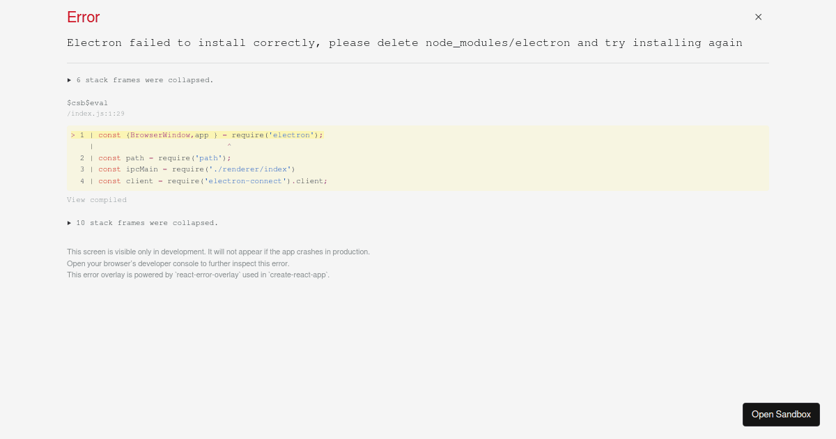 Bi Codesandbox 