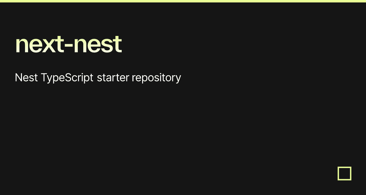 next-nest - Codesandbox