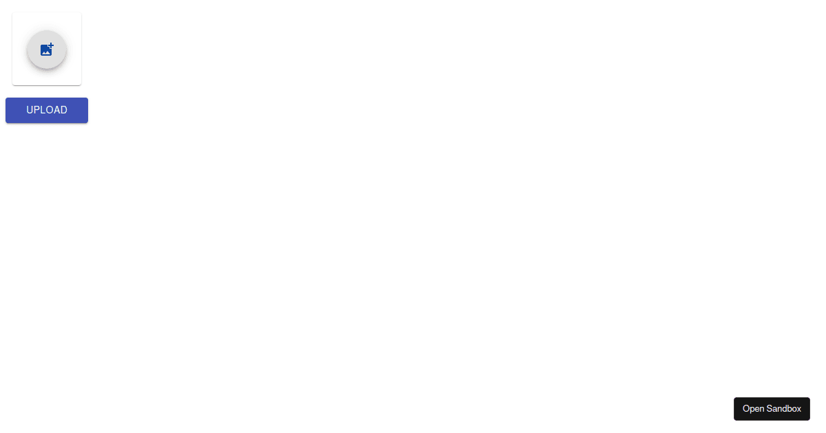 ImagePicker - Codesandbox