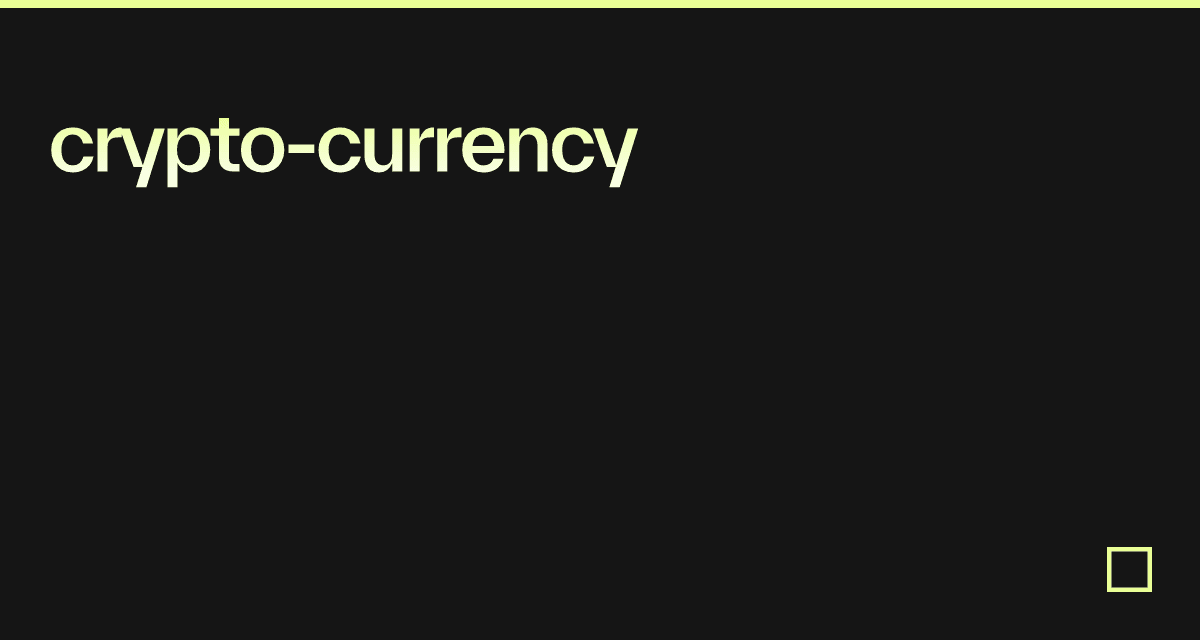 crypto-currency - Codesandbox