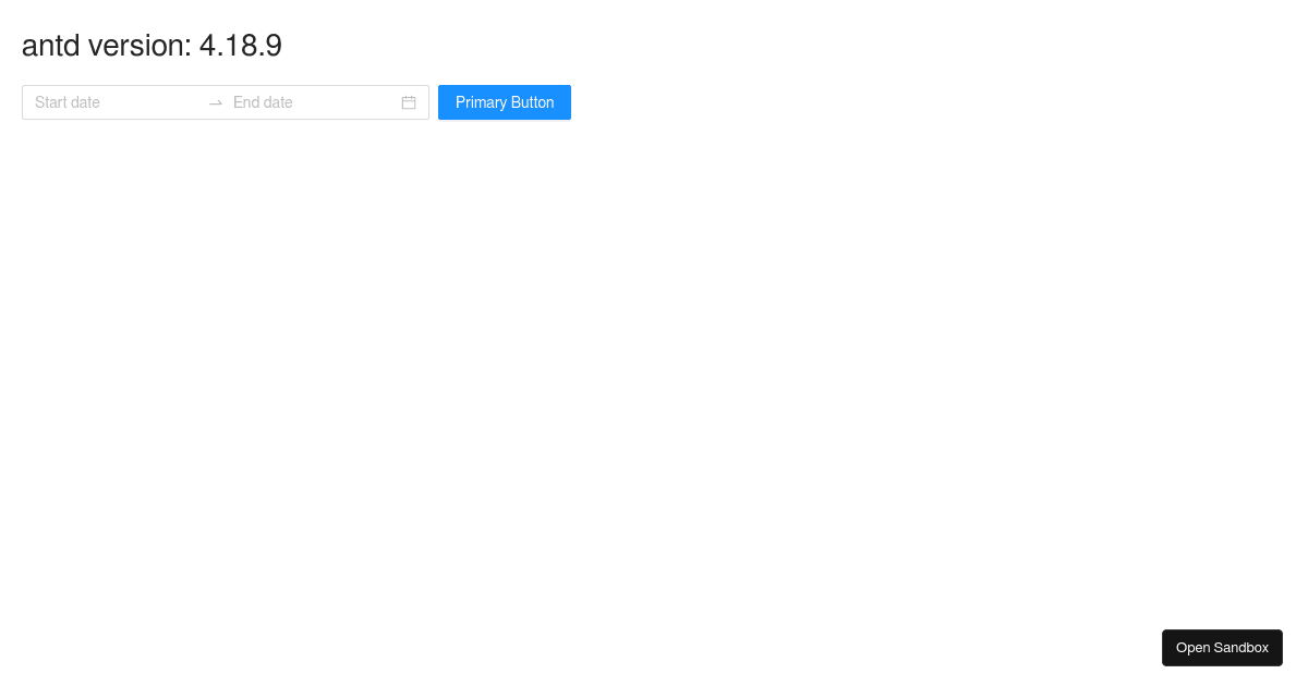 antd reproduction template (forked) - Codesandbox