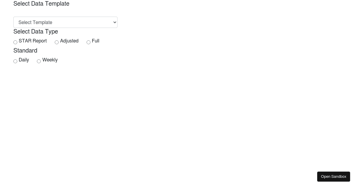 Component Forms Typescript Codesandbox