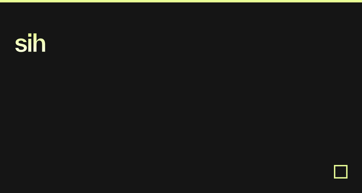 sih - Codesandbox