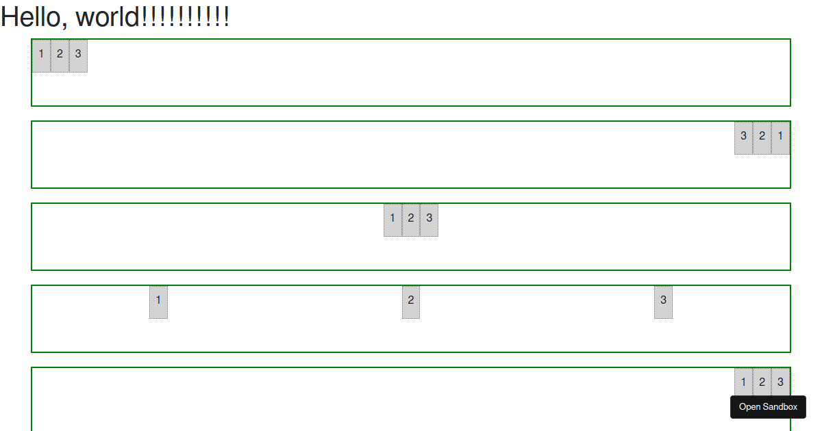 Flexbox Bootstrap Codesandbox