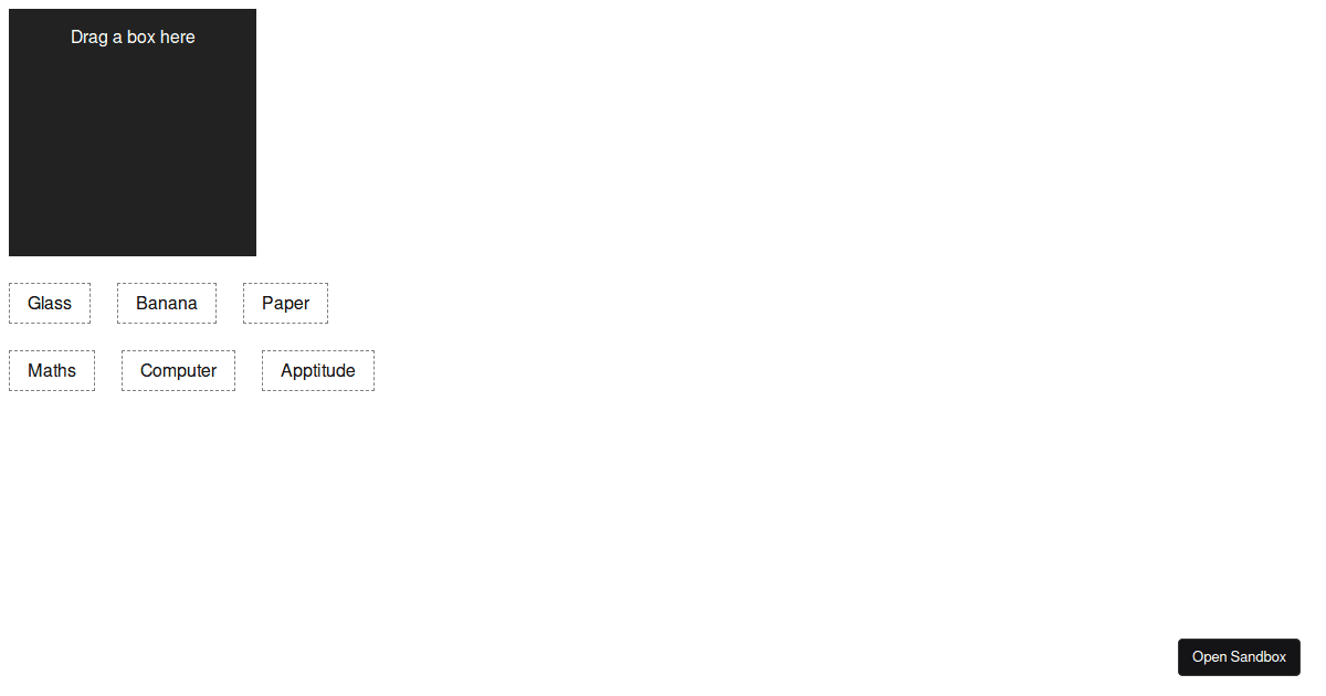 YokeswaranMP/drag-and-drop - Codesandbox