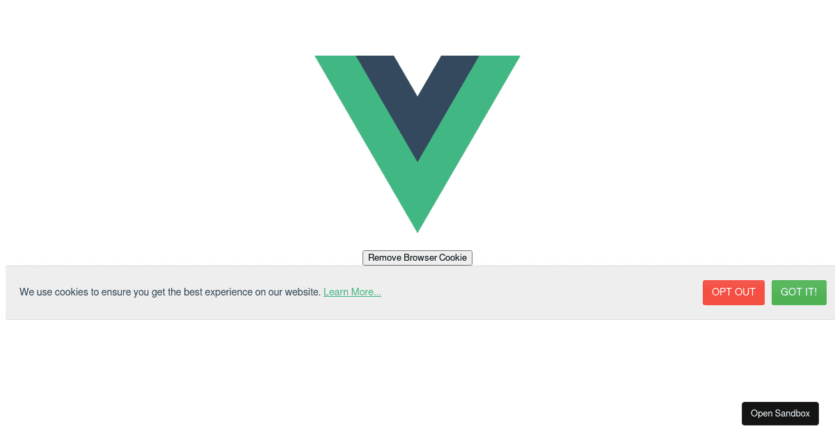Vue Template - Codesandbox