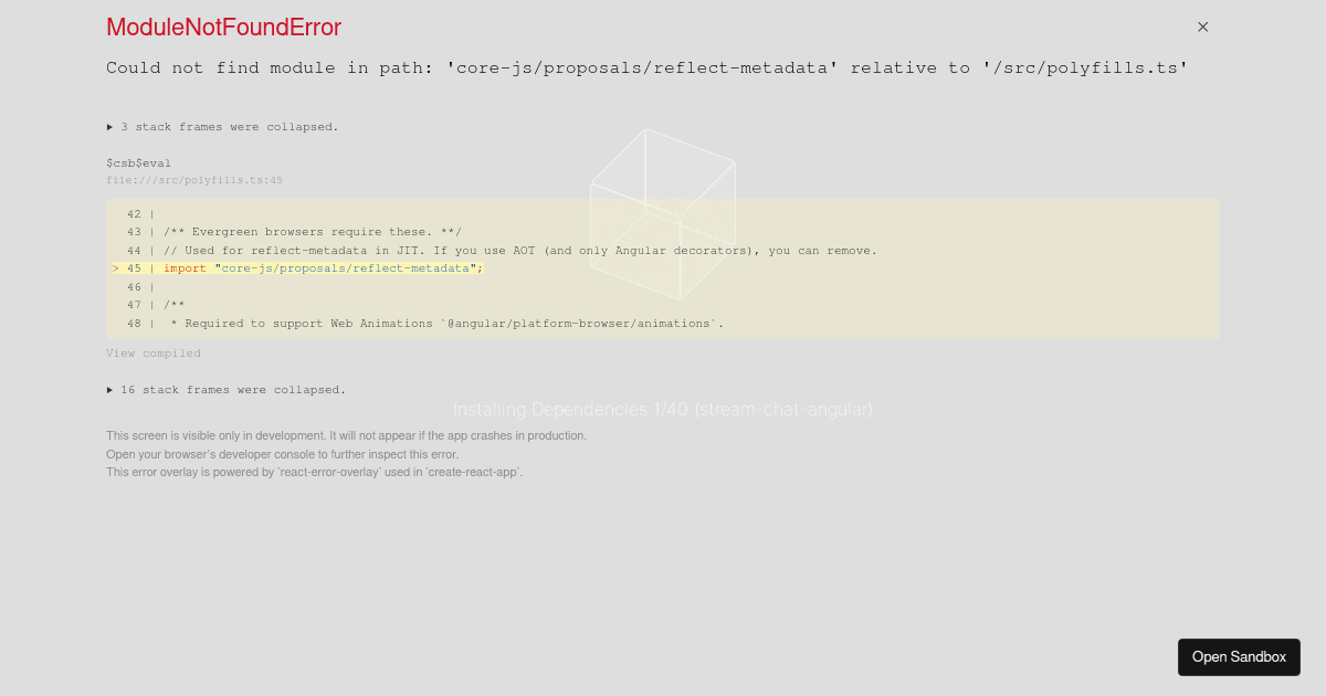 Mux Player Angular Forked Codesandbox