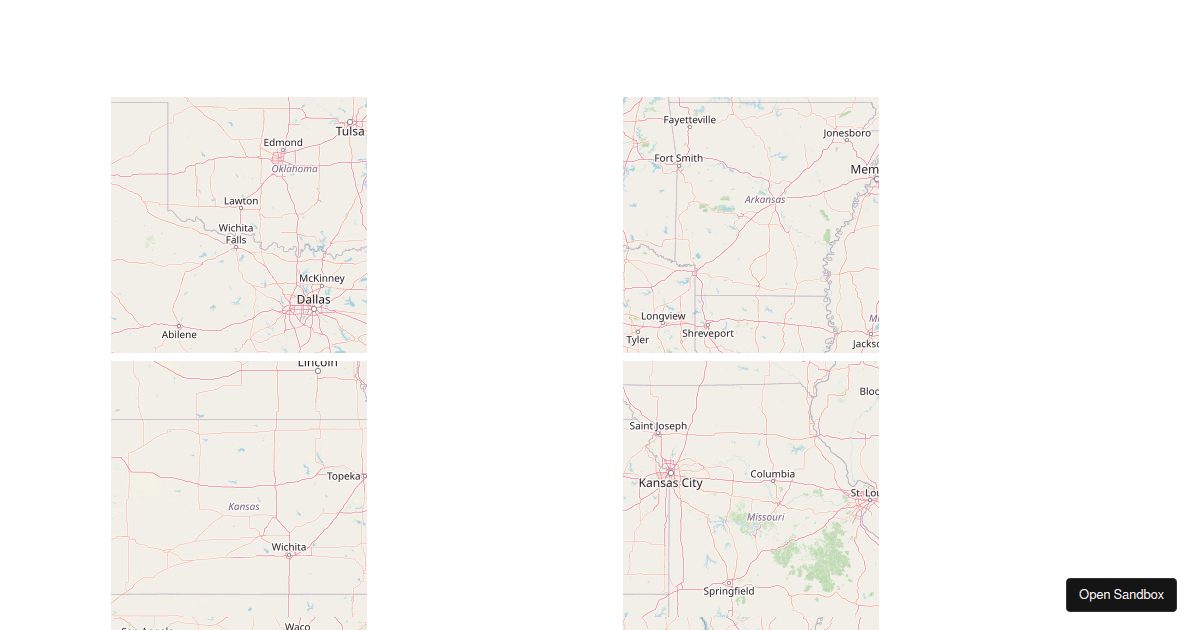 My Gis App Forked Codesandbox