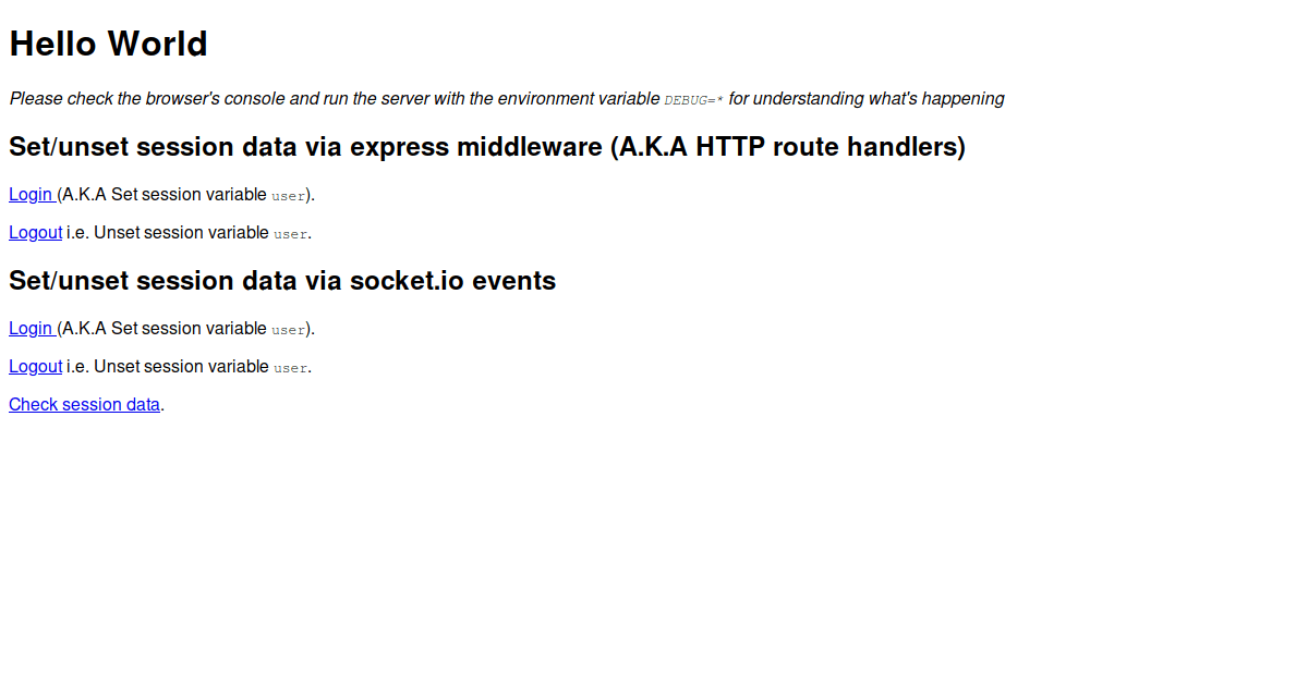 express-socket.io-session-example - Codesandbox